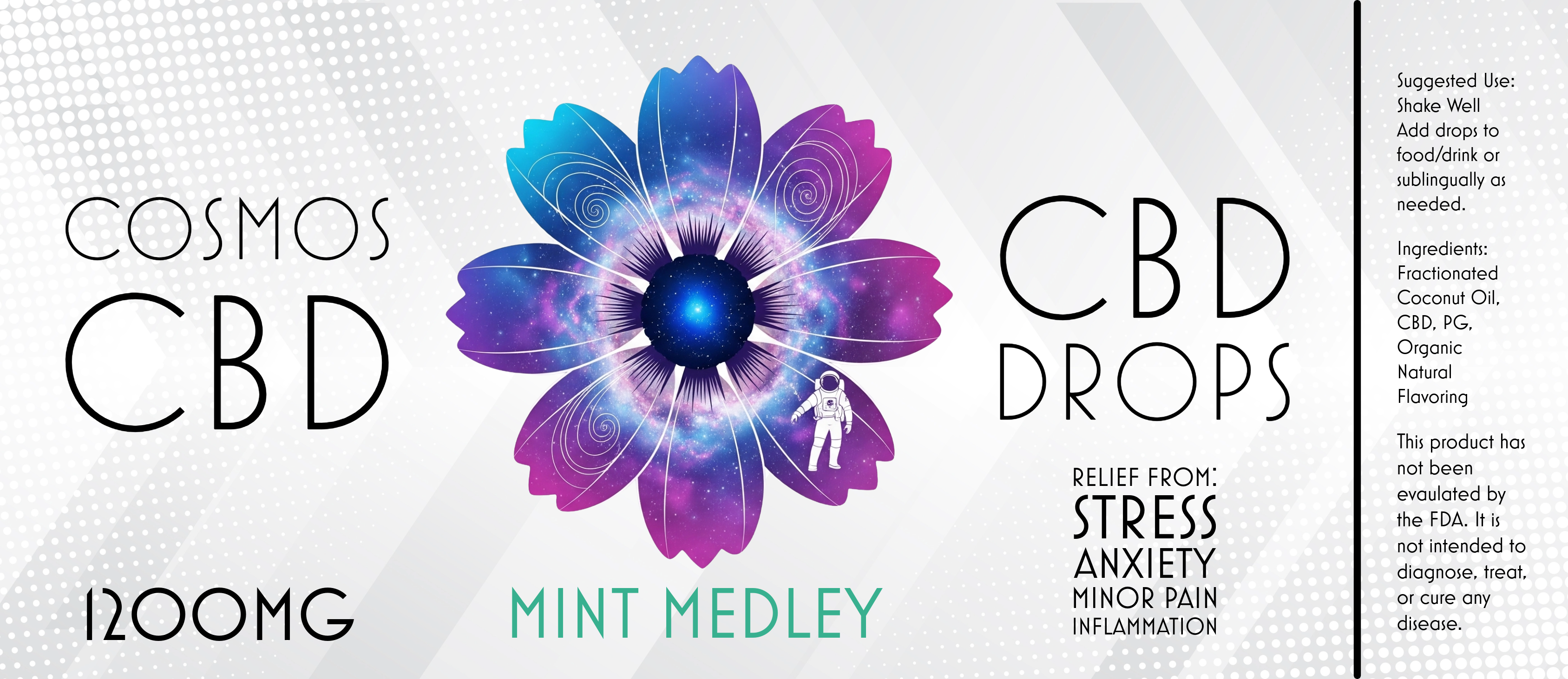 Cosmos Drops Mint Medley – Cosmos CBD
